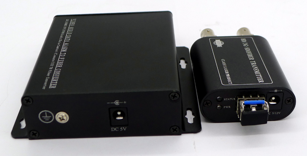 3G-SDI over Fiber Extender with 1080P HDMI output at Receiver